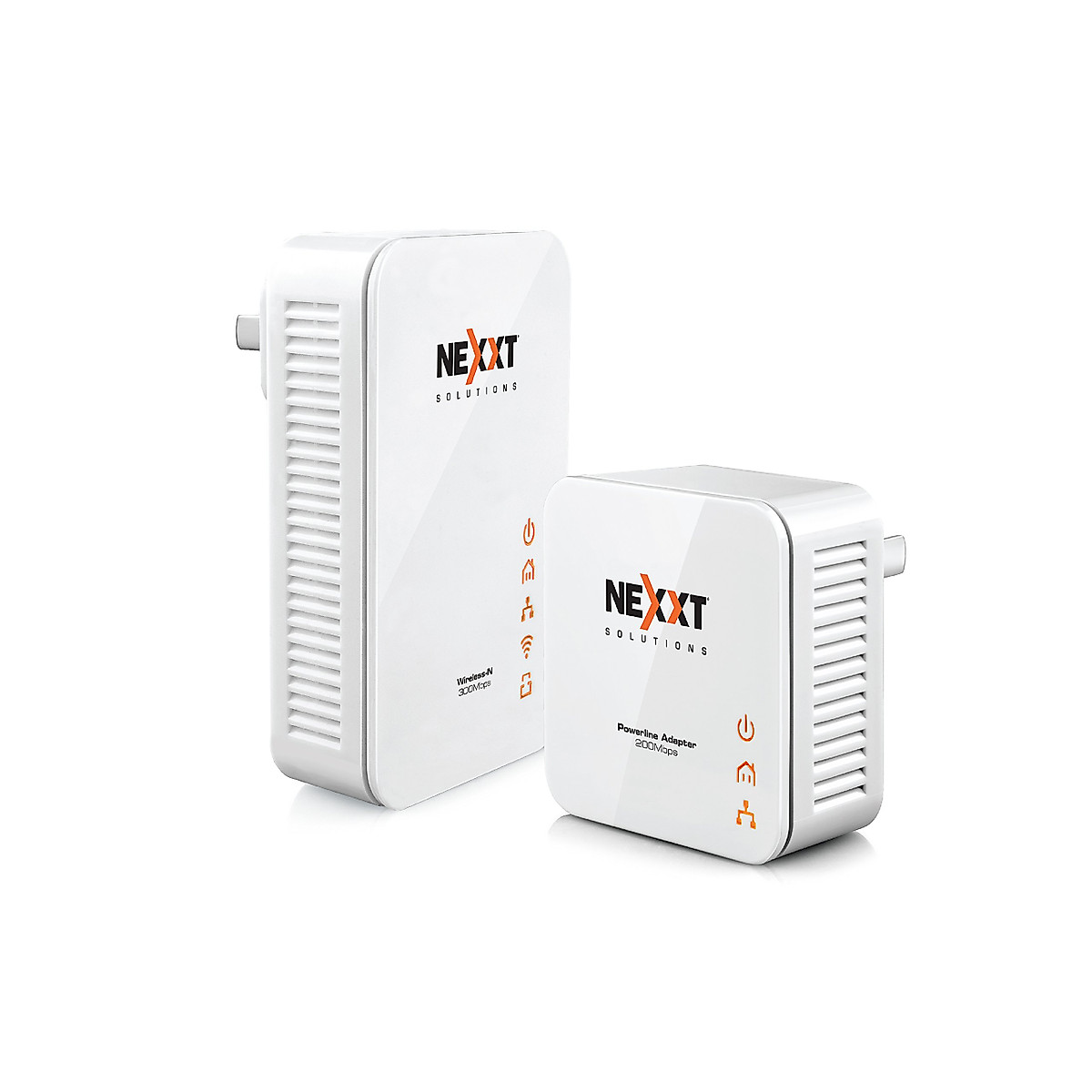 Nexxt Solutions Wireless Powerline WiFi Range Extender Kit [Sparx201] | N300 Wireless N Ethernet Extender with 300Mbps, Ethernet Port, & Up to 1000 Ft Range Coverage