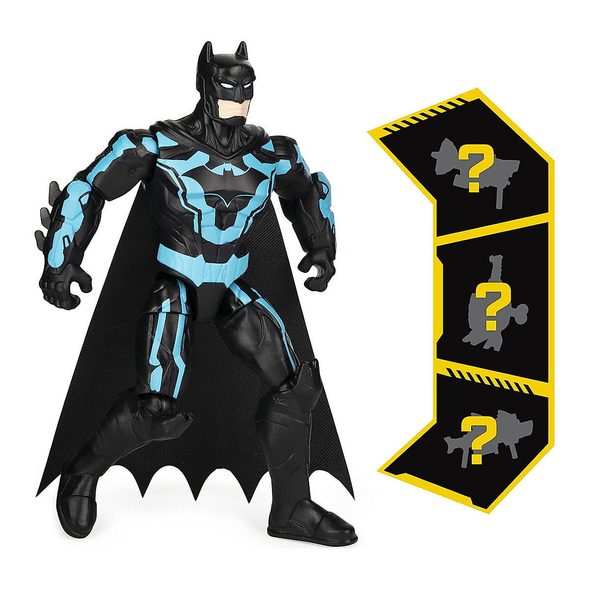 DC Comics Batman 4-inch Batman and The Riddler Action Figures with 6 Mystery Accessories, Kids Toys for Boys Aged 3 and up