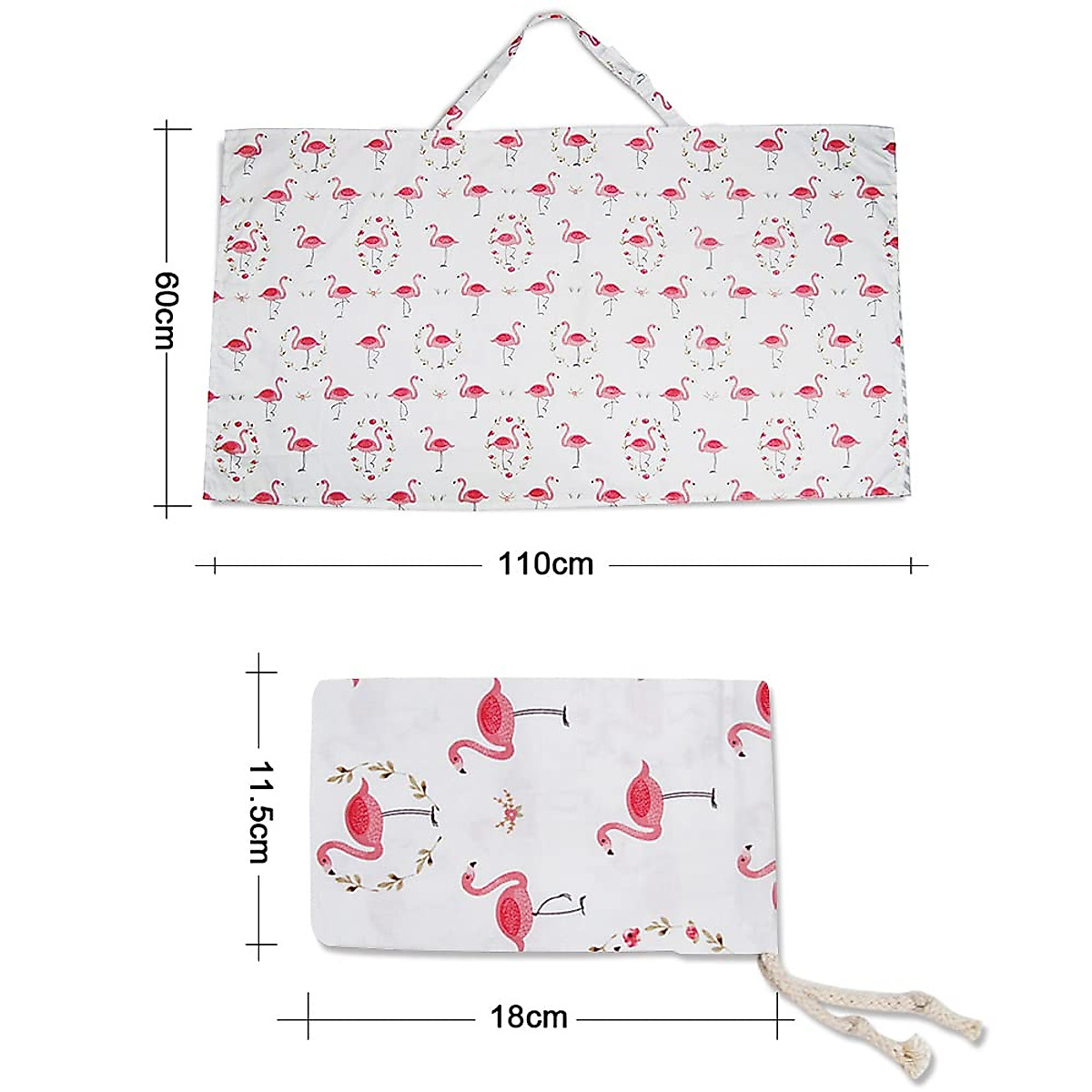 Baby Nursing Cover Yubella Nursing Poncho,360° Full Privacy Breastfeeding Coverage,Soft Baby Carseat Canopy Multi Use,Shopping Cart Cover,Infant Stroller Cover,Gift for Newborn,Lactancia