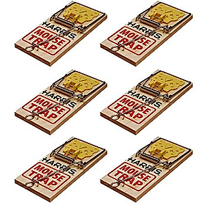 Harris Wooden Mouse Snap Traps (6-Pack)
