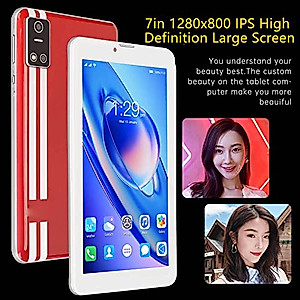 Tablet 32GB, 2GB RAM 32GB ROM 5GWifi Dual Band 7 Inch Tablet Support Multi Languauge for Amusement (US Plug)