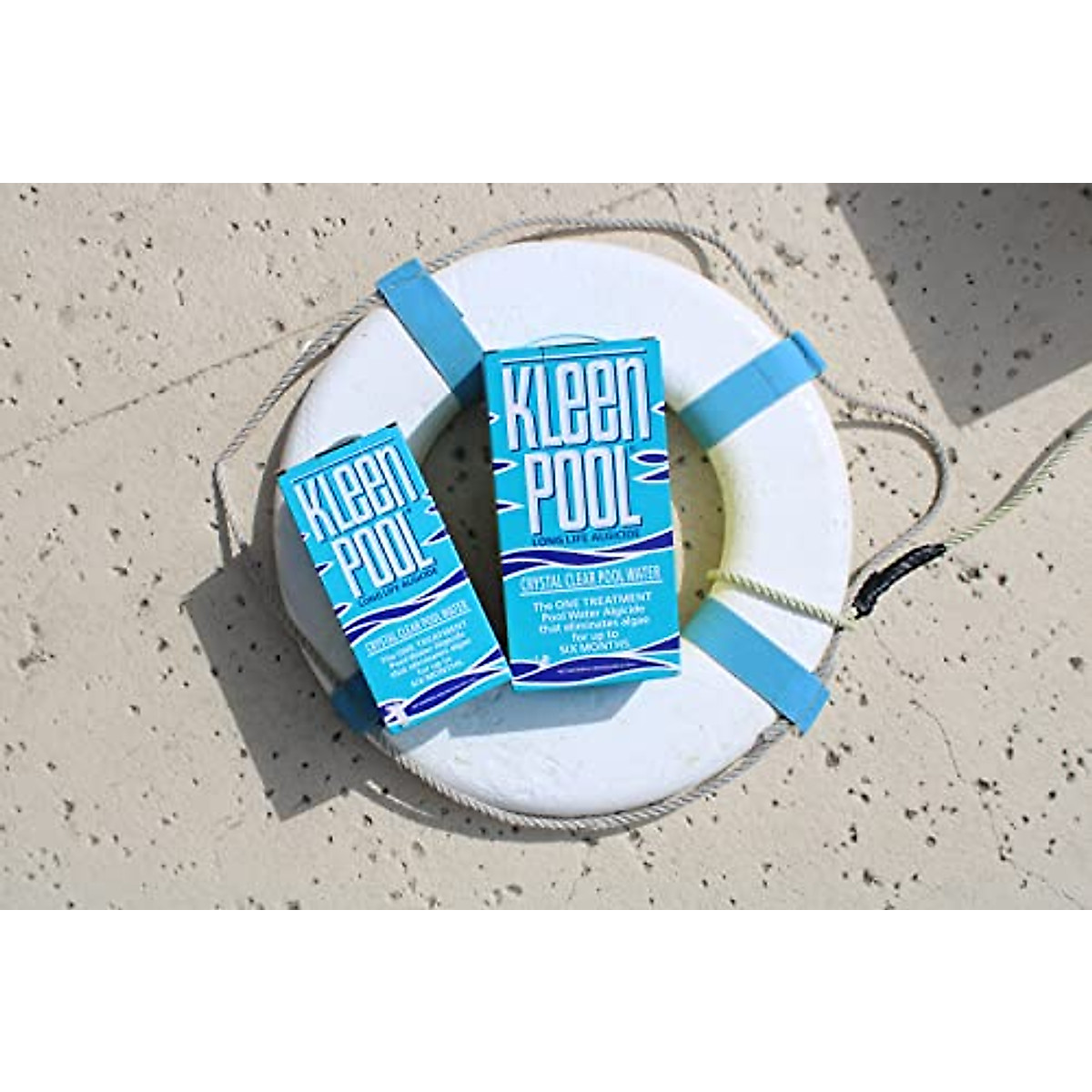 KLEEN POOL 6 Month Pool Algaecide - 1/2 Gallon Treats 7.5k-15k Gallon Pool