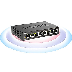 8-Port Gigabit Switch w/PoE