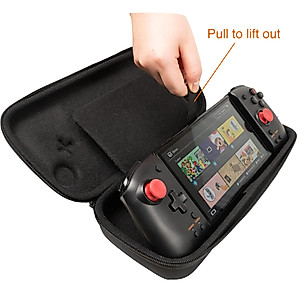 ButterFox Grip Carry Case for Hori Nintendo Switch Split Pad Pro Controller, Compatible With Switch OLED Model
