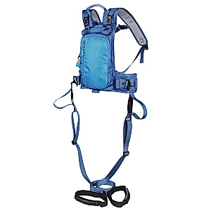 skiguard Ski Harness Trainer for Kids: Helping Toddler Learn to Ski with Support, Kids Ski Harness with Back Gripper Handle and Long Ski Leash, Child Ski Harness with Backpack for Age 2¡§C8