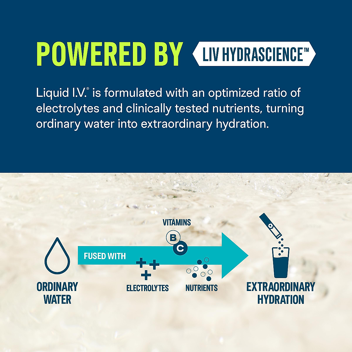 Liquid I.V.® Hydration Multiplier® +Energy - Mango Tamarind - Hydration Powder Packets | Electrolyte Powder Drink Mix | Convenient Single-Serving Sticks | Non-GMO | 1 Pack (14 Servings)