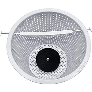 Poolzilla 6.85" Weighted Skimmer Basket for SP1082, Heavy Duty Skimmer Basket for Pool Maintenance, Included Weight and Handle for Ease of Use