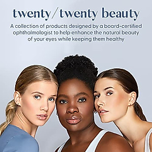 twenty/twenty beauty Clean Sweep Mascara, Long-Lasting Eyelash Mascara for Everyday Wear on Sensitive Eyes, Vegan and Cruelty-Free