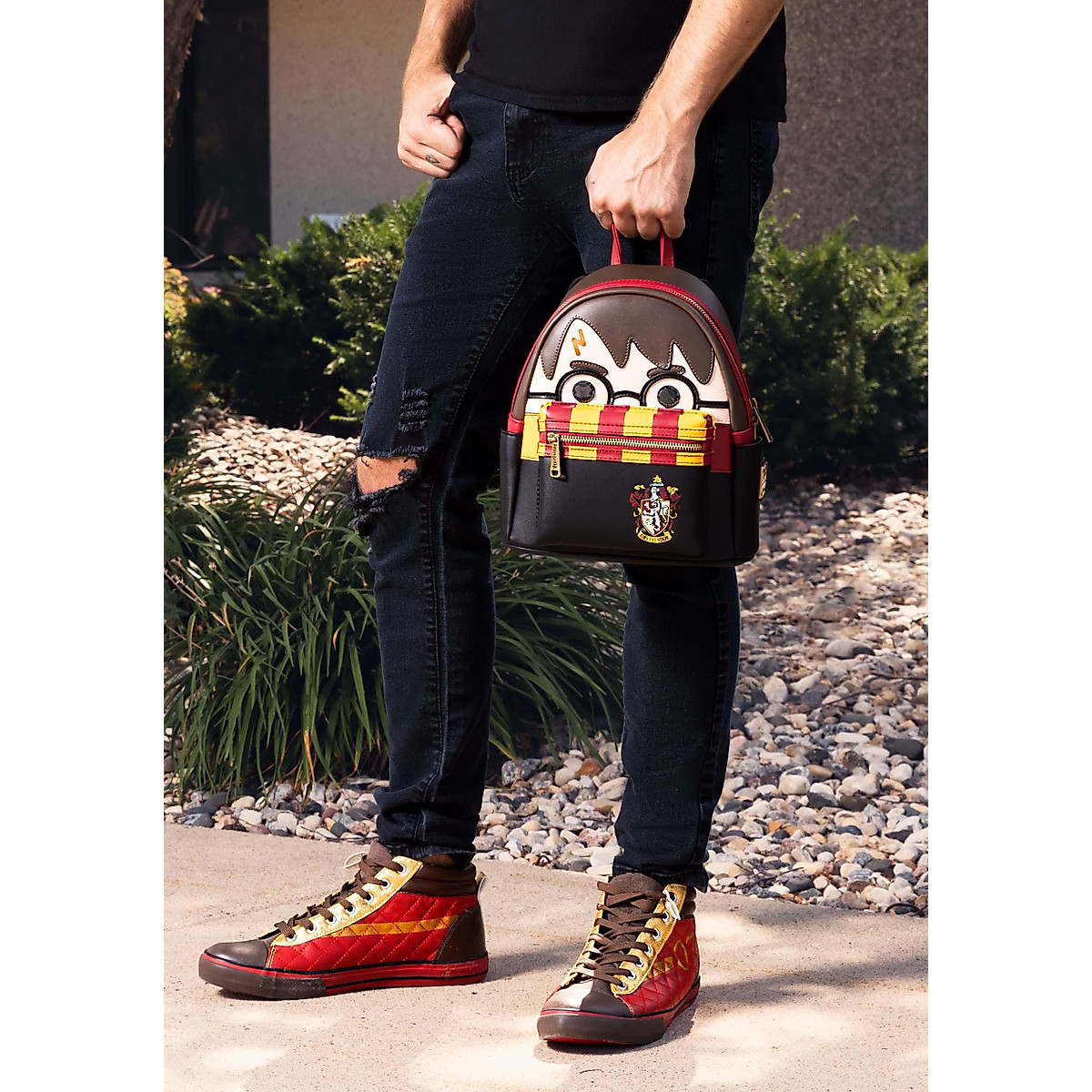 Loungefly Harry Potter Face Mini Backpack Standard