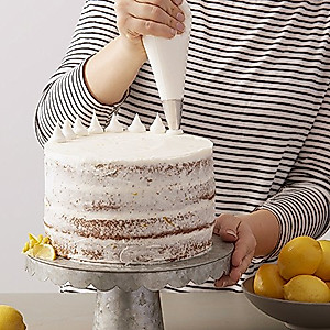 Wilton Piping Tips for Cake & Cupcake Decorating, 55-Piece Cake Supply Master Decorating Tip Set, Metal Tips