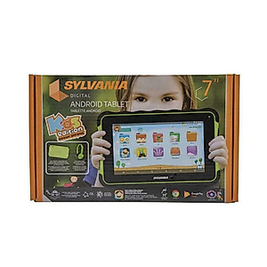 SYLVANIA 7" Android Tablet 2.0M Pixel Digital Camera 16GB Storage 1GB RAM with Heaphones and Case- SPLT7800-KHP