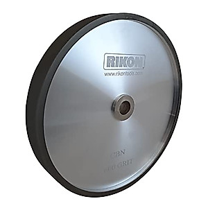 Rikon PRO Series 82-1600 CBN Grinding Wheel 600 Grit 8 inch Wheel to Sharpen High Speed Steel Cutting Tools for your Woodworking Lathe