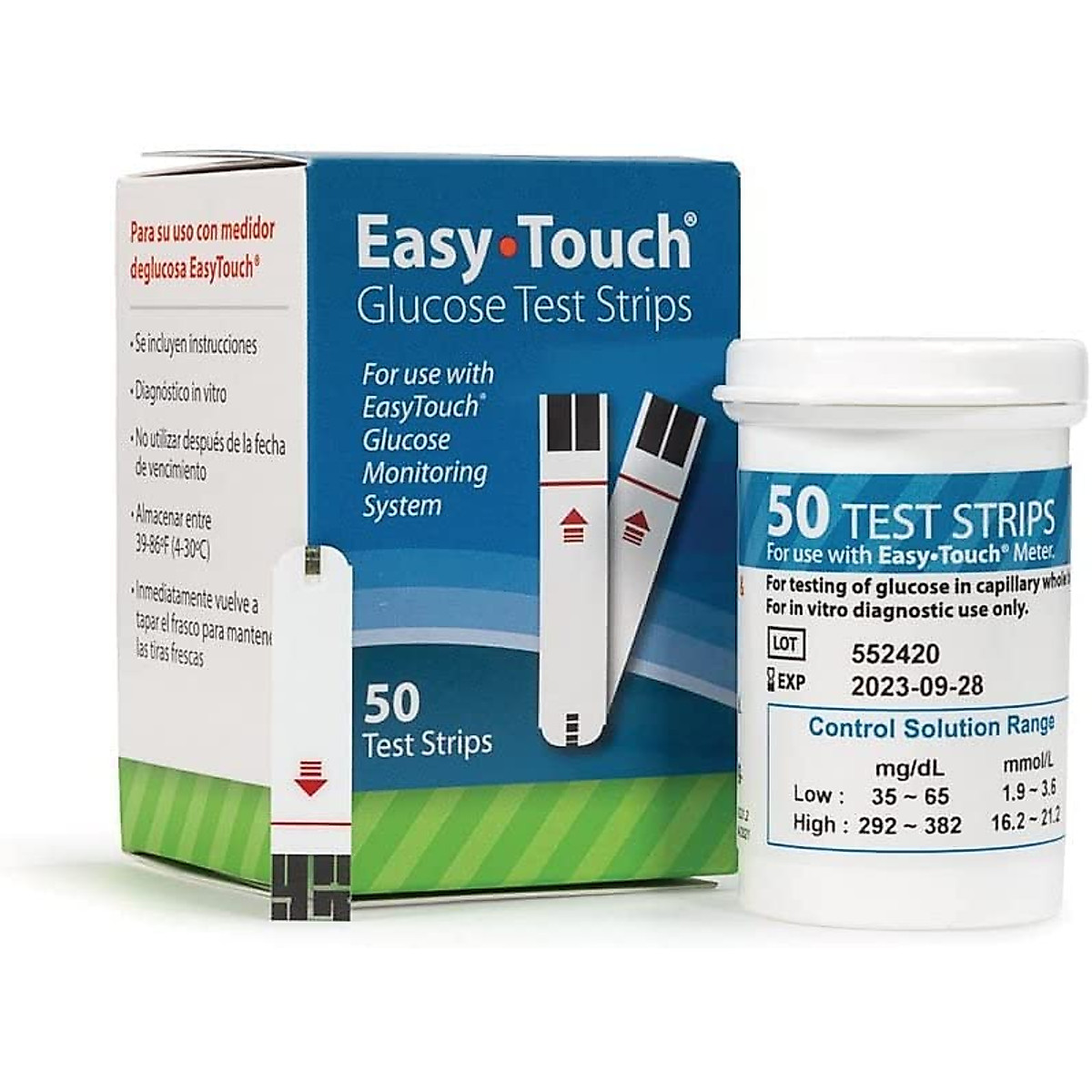 Easy-Touch Glucose Test Strips 50 Count (3pack)