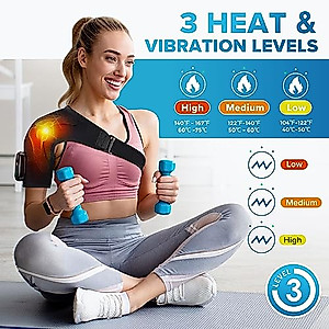 ERHIVORA Shoulder Heating Pads for Shoulder, Shoulder Heat Pad for Frozen Shoulder, Heated Shoulder Wrap for Women Men