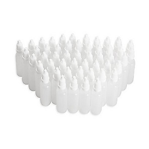 50PCS 10ML Clear Plastic Empty Squeeze Dropper Dropping Bottles(Drops Of Plug Can Removable) Eye Liquid Containers For Personal Care
