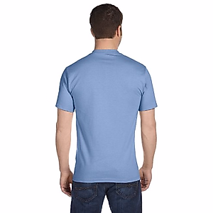 Hanes 5.2 oz., 50/50 ComfortBlend EcoSmart T-Shirt, Large, LIGHT BLUE