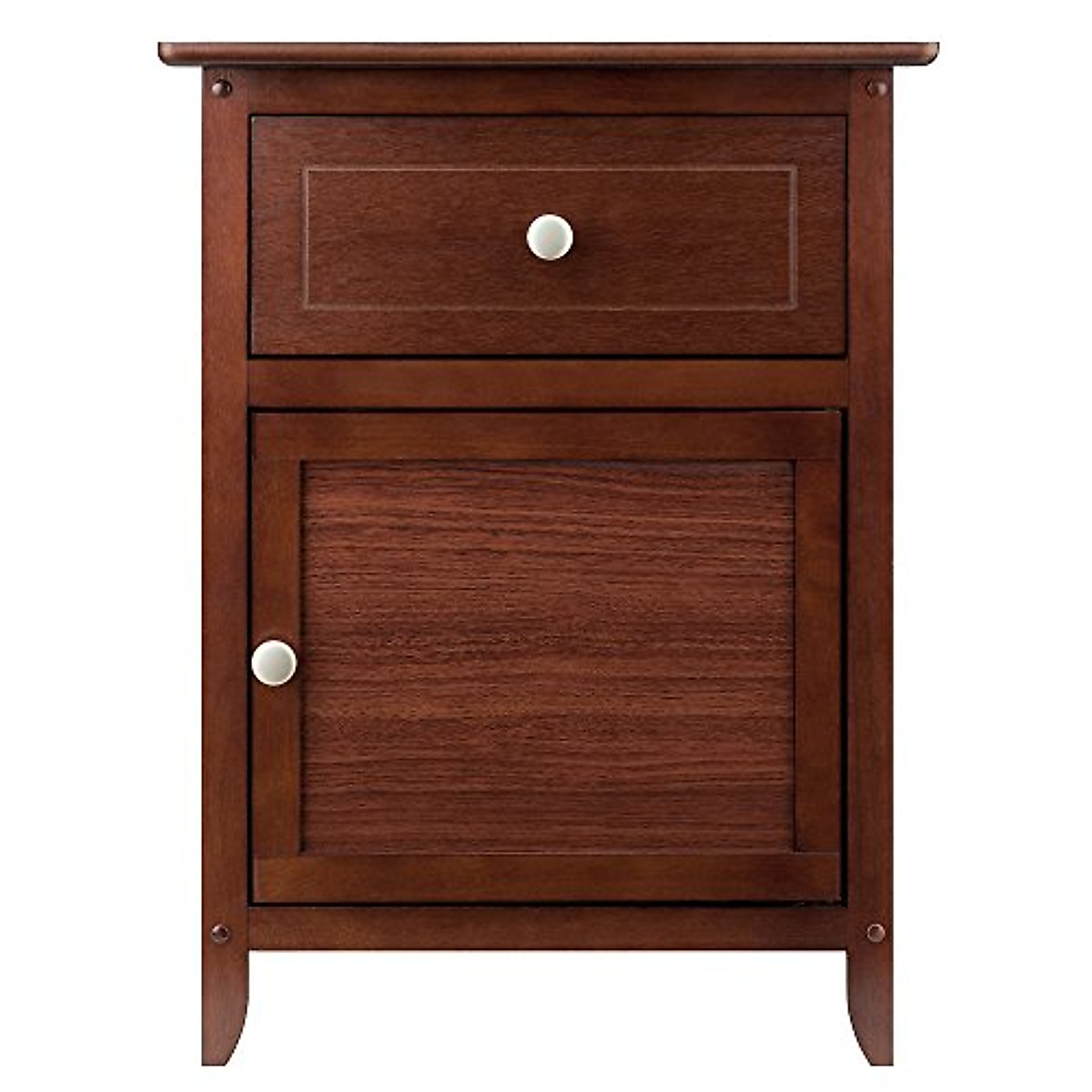 Winsome Wood Eugene Accent Table, Walnut