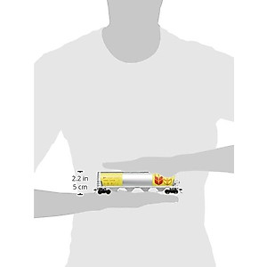 Bachmann Trains - Canadian 4 Bay Cylindrical Grain Hopper - Government of Canada - Yellow - HO Scale