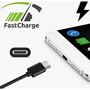 Slim PRO USB-C Cable Compatible with Your OnePlus Nord N20 SE with Ultra Fast Data and Quick Charging Speeds