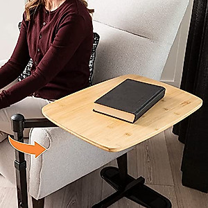 Able Life Universal Swivel TV Tray Table, Portable Laptop Desk, Adjustable Couch Desk for Computers