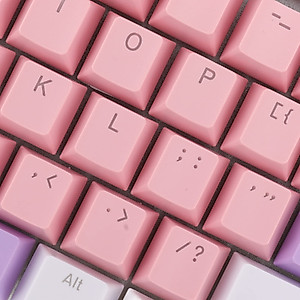 Gaming Keyboard, RGB Backlight Hot Swap Mechanical Keyboard for PC (Red Switch)