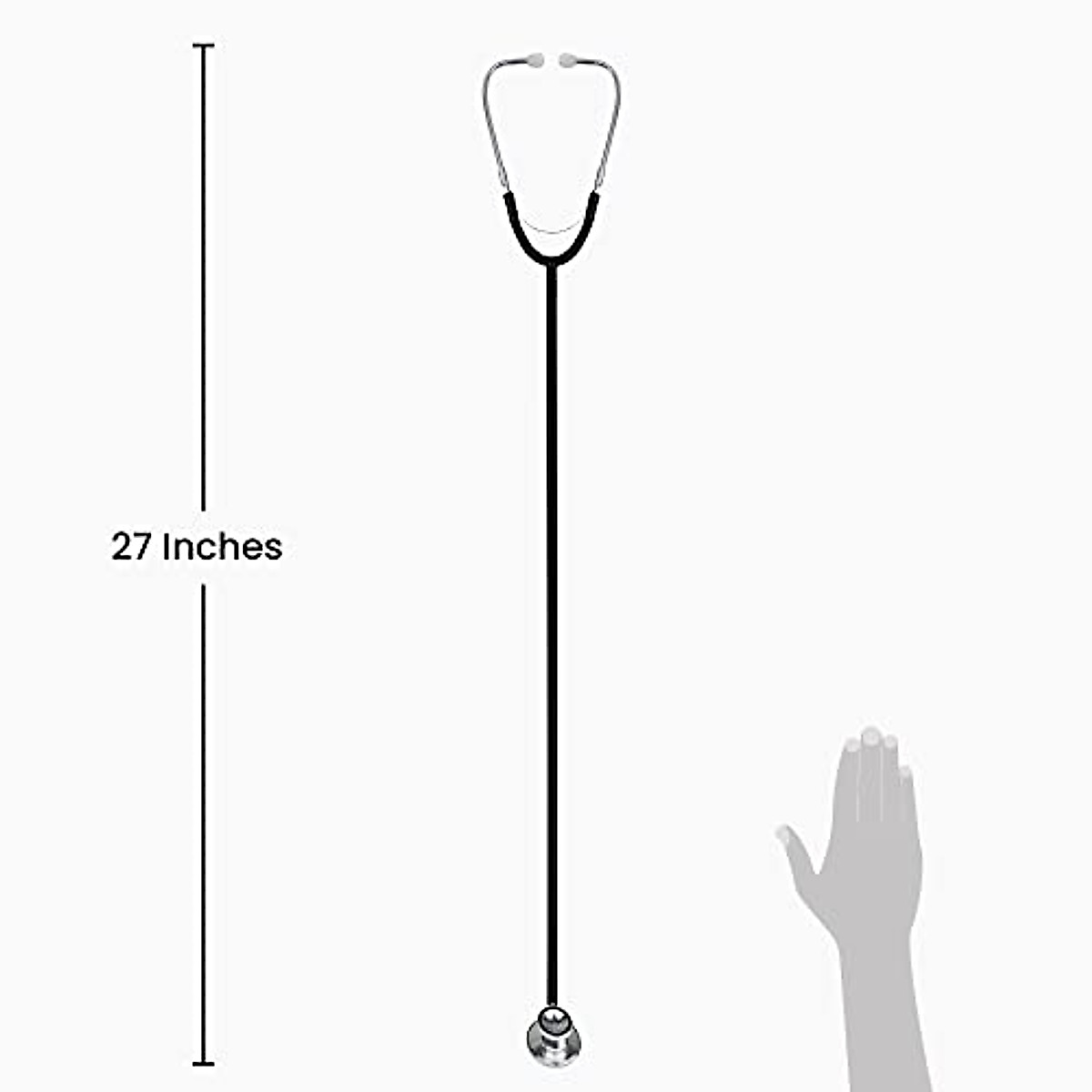 Ever Ready First Aid Dual Head Stethoscope - Black