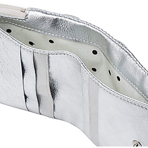 Tsumorichisato Folding Wallet, Mini Wallet, New Multi-Dots, Silver