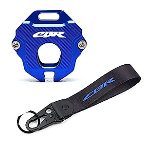 RAEFY Motorcycle Key Cover Keychain for Honda Africa Twin CRF1100 L CB650R CBR 650R 500R 250RR 1000RR CB500X CB1100 CB1000R (Color : Key Chain CB Grey, Size : Normal)