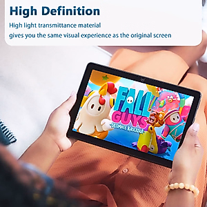 Mao Yeye 2 Pack [Anti-Blue Light] Screen Protector for Amazon Fire HD 10/Fire HD 10 Plus/Fire HD 10 Kids/Fire HD 10 Kids Pro Tablet. Eye Care & Eyestrain Relief