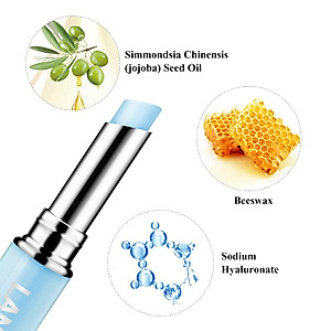 LANBENA Hyaluronic Acid Lip Balm Moisturizing Lips Reduce Fine Lines Relieve Dryness Long-Lasting Protection Nourishing Lip Care (1.8g / 0.06 fl oz)