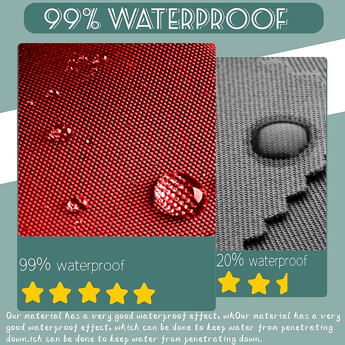 Sauqzoh Replacement Cushions for Swing, Swing Cushions 3 Seater Replacement, Waterproof Thicken Washable Pad Cushion for Outdoor Indoor Furniture Swing Patio (Big red, Swing Cushions 55inch)