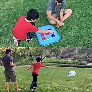 Yuham Gifts for 3 4 5 6 7 8 Year Old Boys Outdoor Toys for Kids Ages 4-8 Outside Kids Cornhole Game Set Bean Bag Toss Birthday Games for 2-4 3-5 4-5 4-8