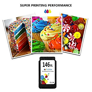 LEBOK Remanufactured for Canon CL146 XL Color Ink Cartridge Replacement for Canon CL146 146 XL Compatible for Pixma MG2410 MG2510 MG2910 MG3010 TS3110 IP2810 Printer