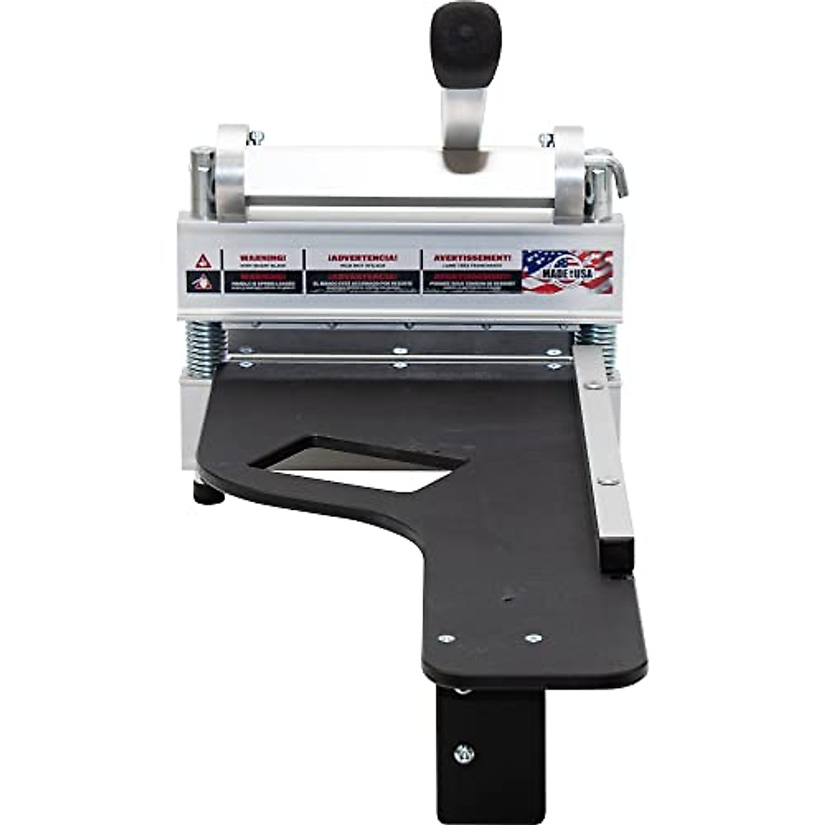 Marshalltown Ultra-Lite Flooring Cutter 9", Cuts Vinyl Plank, Laminate, Engineered Hardwood, Siding, and More - Honing Stone Included, Made in The USA