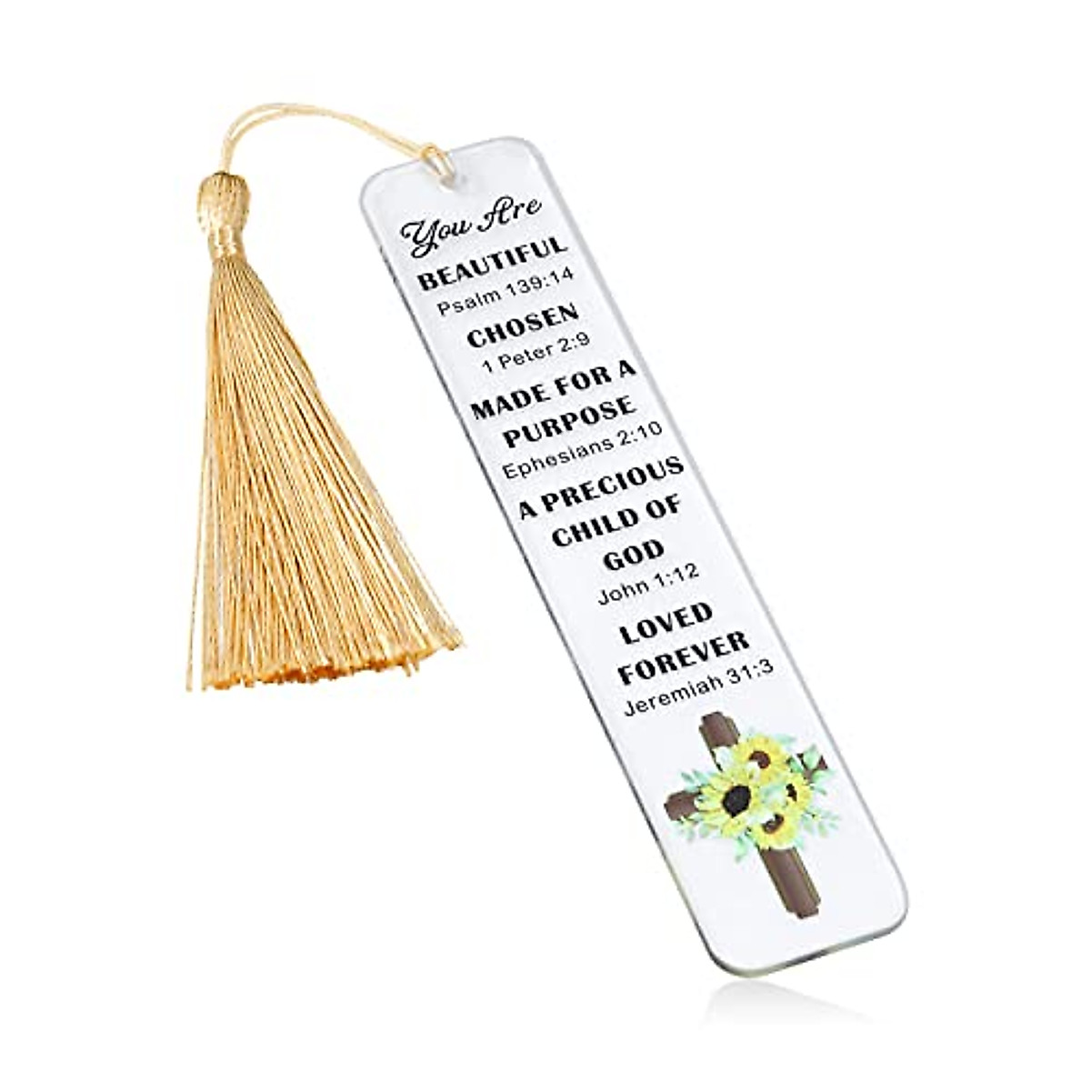 Bookmarks for Women Christian Gifts for Women Acrylic Bookmarks for Women Teen Girls Bible Verse Bookmarks for Women Teen Girls Book Lovers Birthday Gifts for Teen Girls Stocking Stuffers for Teens