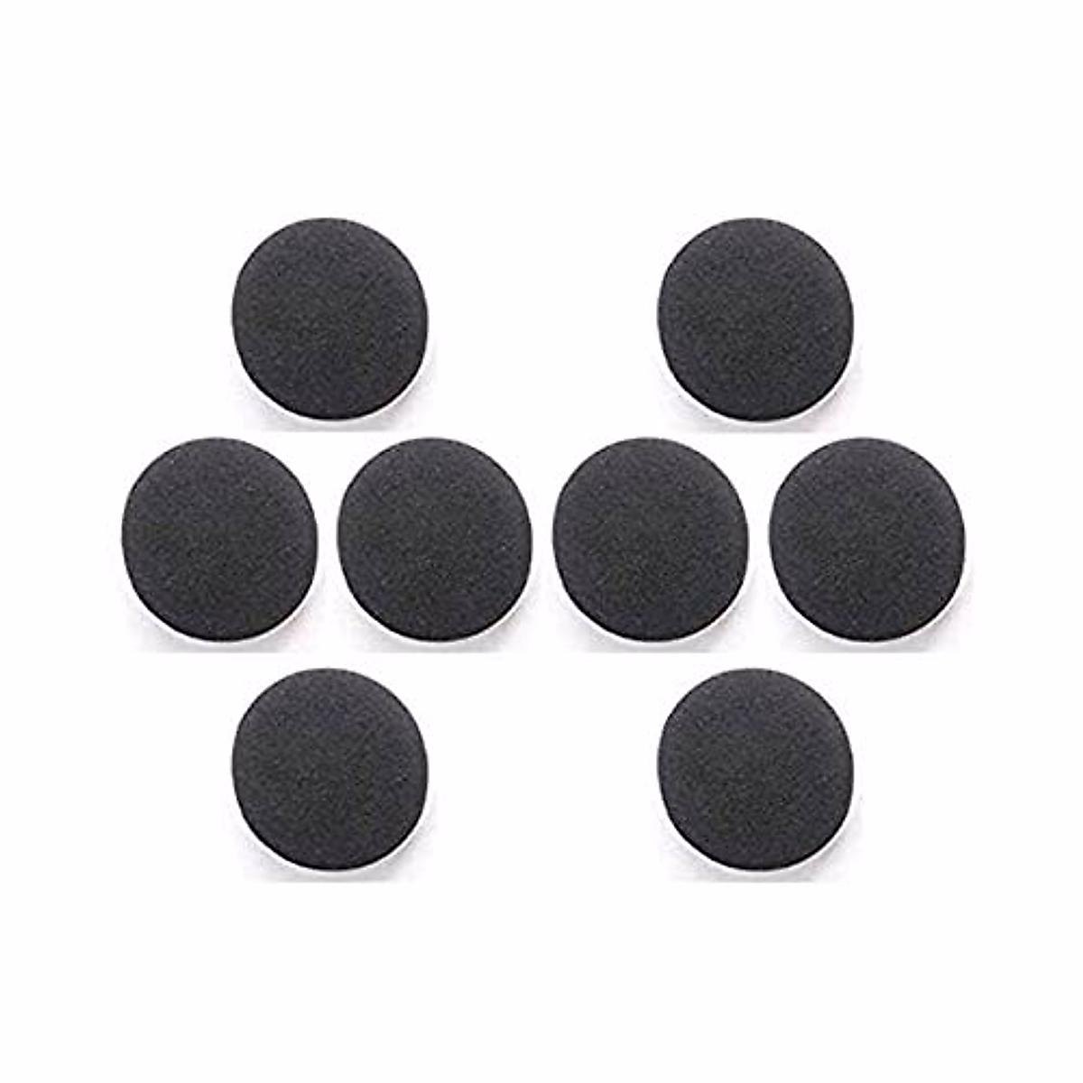 4 Pairs Replacement 1.2'' (30mm) Foam EarPad Cover Cushion for Senheiser Koss Sony Philips Headphones for 30mm Headphones only