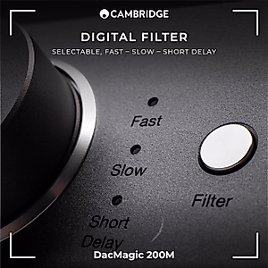 Cambridge Audio DacMagic 200M - MQA HiFi DAC and Headphone Amplifier with Bluetooth - PC/MAC Support with USB Connection - Handle Digital Files up to 24/768 or DSD512 - Special Edition Black