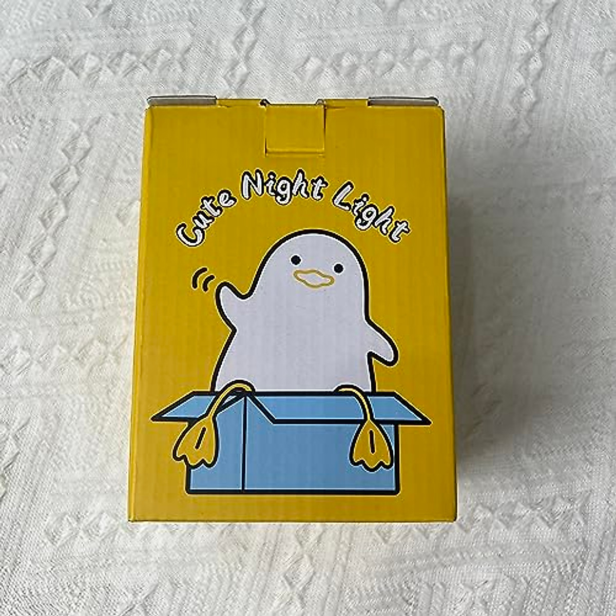 Attivolife Duck Night Light for Kids, Cute Animal Silicone Lamp Touch Control + Dimmable + Timer, USB Rechargeable LED Feeding, Bedside Bedroom Decor Birthday Gifts for Toddler Baby Women