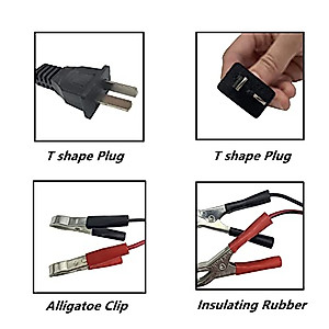 POWER PRODUCTS 12V DC T-Plug Battery Charging Cable for Sportsman 4000W 7500W GEN7500DF GEN4000DF GEN4000TRI GEN4000 with CO Detector for 2200W 3500W 7000W Dual Fuel Inverter Generator