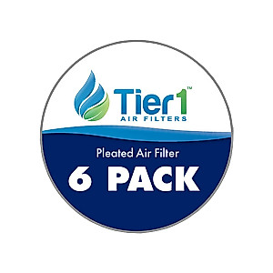 Tier1 14x30x1 Merv 11 Pleated Air/Furnace Filter -6 Pack