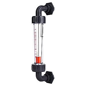 Liquid Flow Measuring Tool, 10-100LPH Tube Type Easy Reading Waterflow Meter for Various Liquid Media