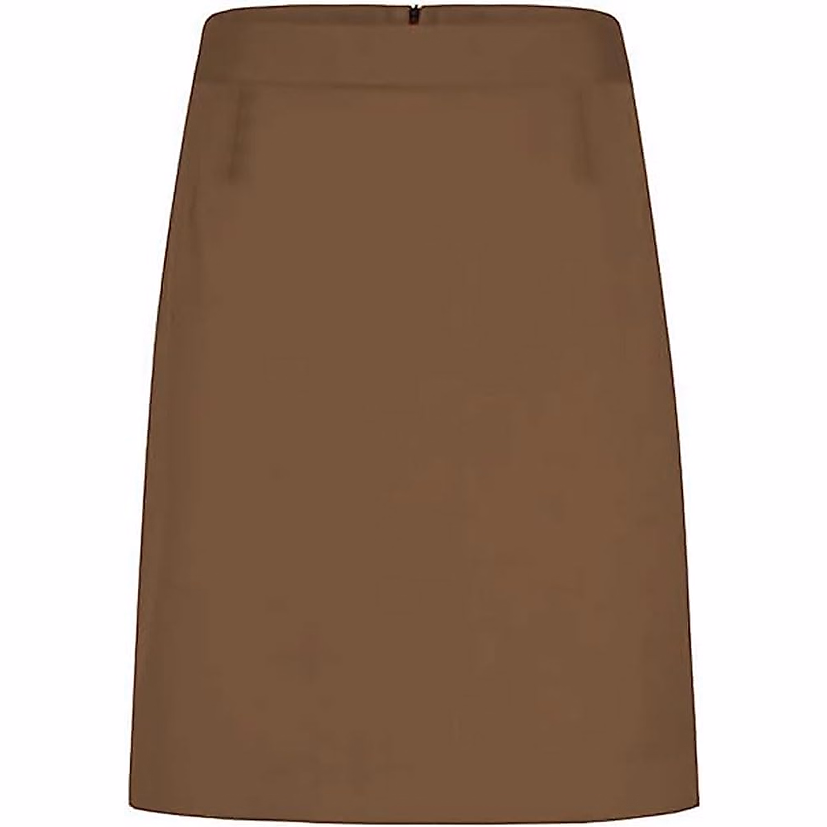 2 PC Womens Skirt Suit for Work Double Breasted Office Business Suit Notch Lapel Blazer Skirt Prom Suit Brown S