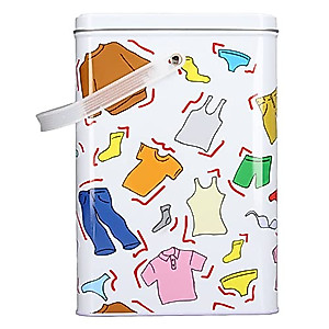 Powdered Laundry Detergent Container Box Storage Bucket Bin Skylight Decor Visual Washing Machine Unique Pottery Wheels Accessories