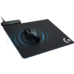 Logitech G815 LIGHTSYNC RGB Mechanical Gaming Keyboard with Low Profile GL Tactile Key Switch + Logitech G Powerplay Wireless Charging System for Gaming Mice