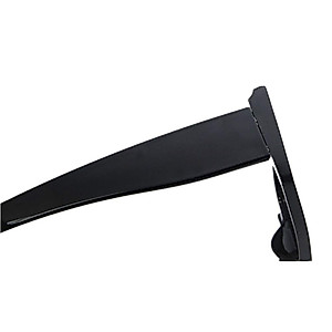 ENTHYI Rectangle Sunglasses for Women Retro 90s Sunglasses Small Narrow Square Frame UV400 Protection (red)