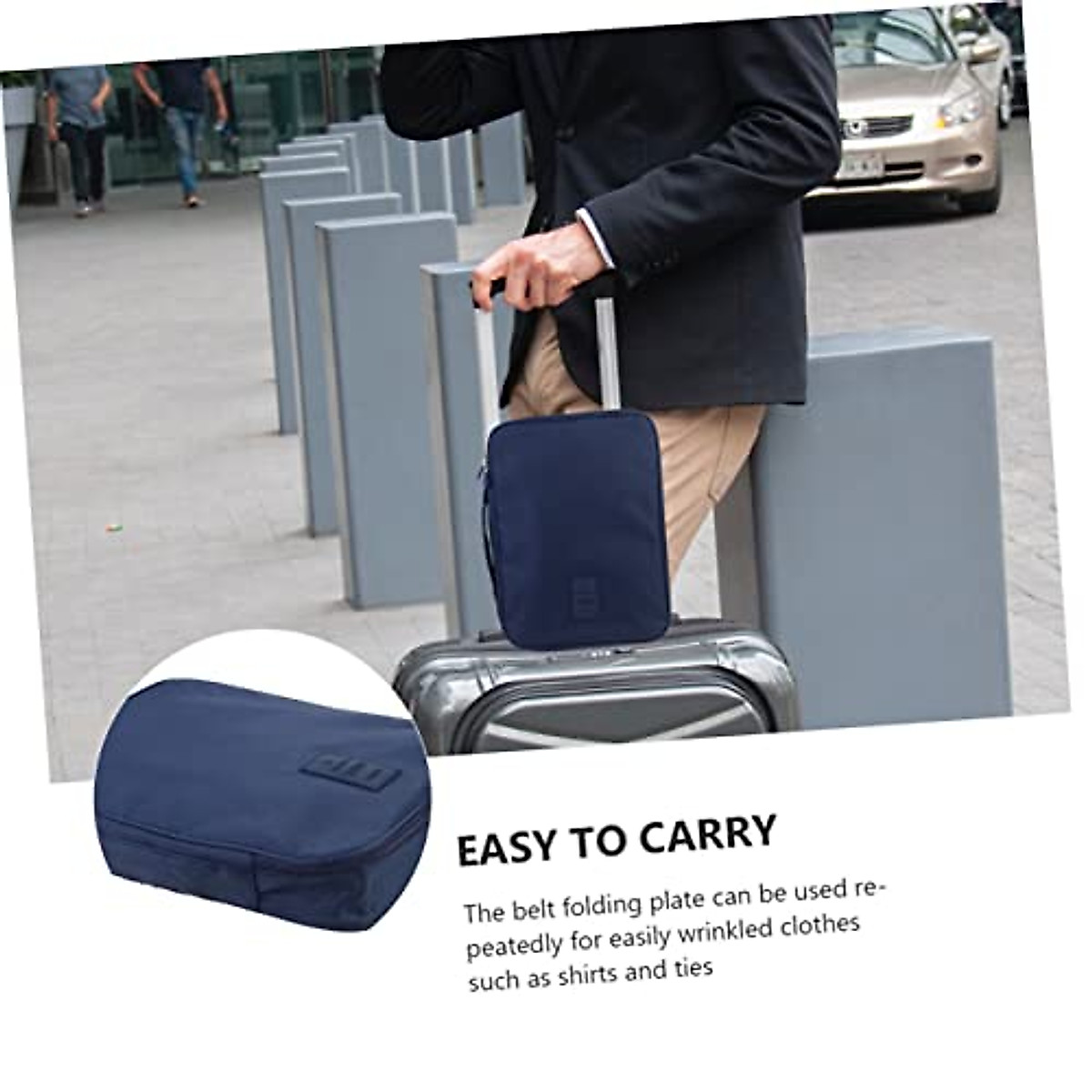 TENDYCOCO Clothing Organizer Clothing Organizer 1pc Bag Clothes Portable Travel Storage Business Trip Tie Pouch Shirt Anti-Wrinkle Clothes Storage Bag Clothes Storage Bag