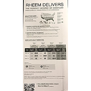 Rheem 240V Heating Chamber RTEX-13 Residential Tankless Water Heater, GRAY