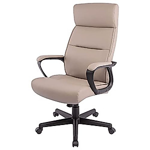 STAPLES Rutherford Luxura Manager Chair, Tan/Modern Gray, 2/Pack (St45609v-Ccvs)