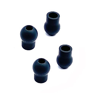 12 Pcs Stethoscope Ear Tips,Soft Pliable Stethoscope Ear Piece Covers Silicone Earbuds Compress Slightly for Specified Stethoscope