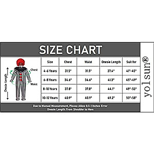 yolsun glow clown costume (6-8 Years